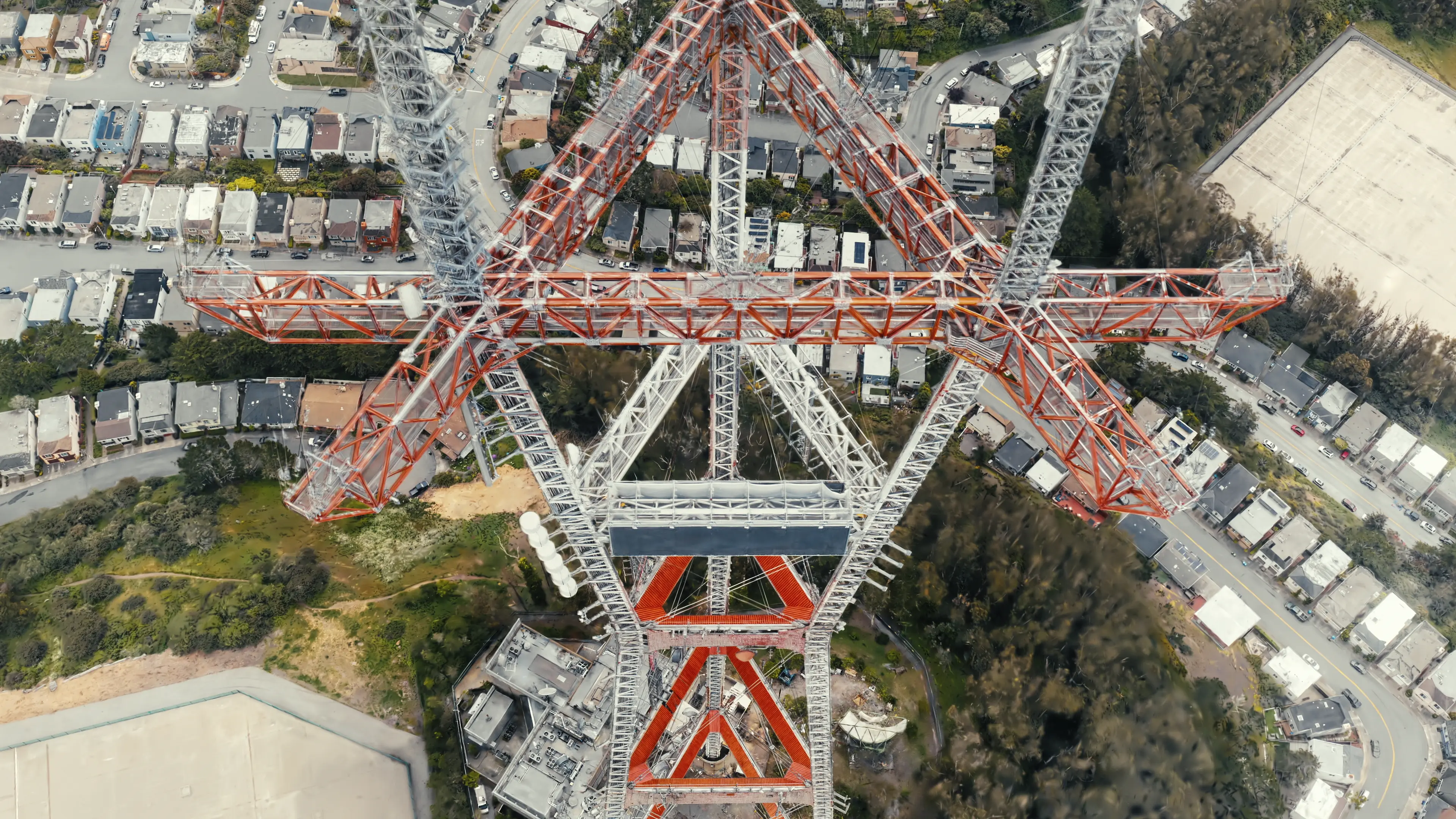 Exploration Tower Aerial View RCAHMW | Events | Above Frozen Wales: